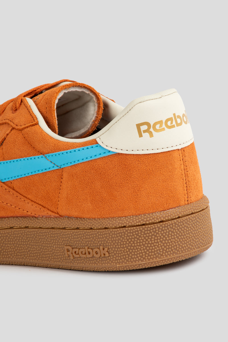 Reebok Club C Grounds UK 'Terracotta / Bold Cyan' - 100074846 – Foosh